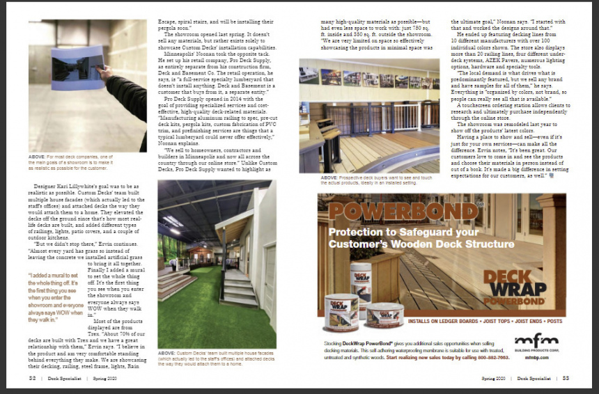 Magazine Feature - Custom Decks