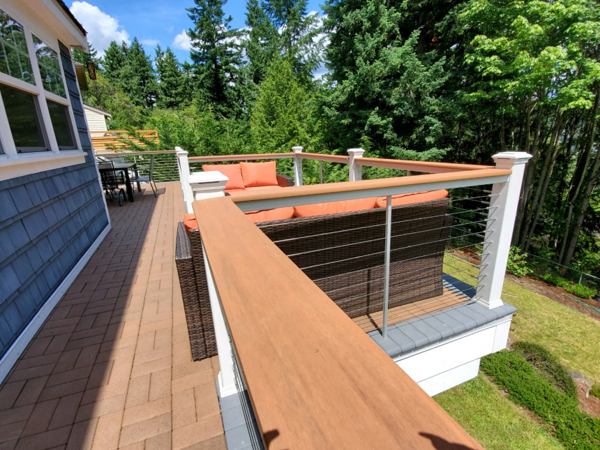 Deck Railing Is The Final Touch For Class And Safety | Custom Decks